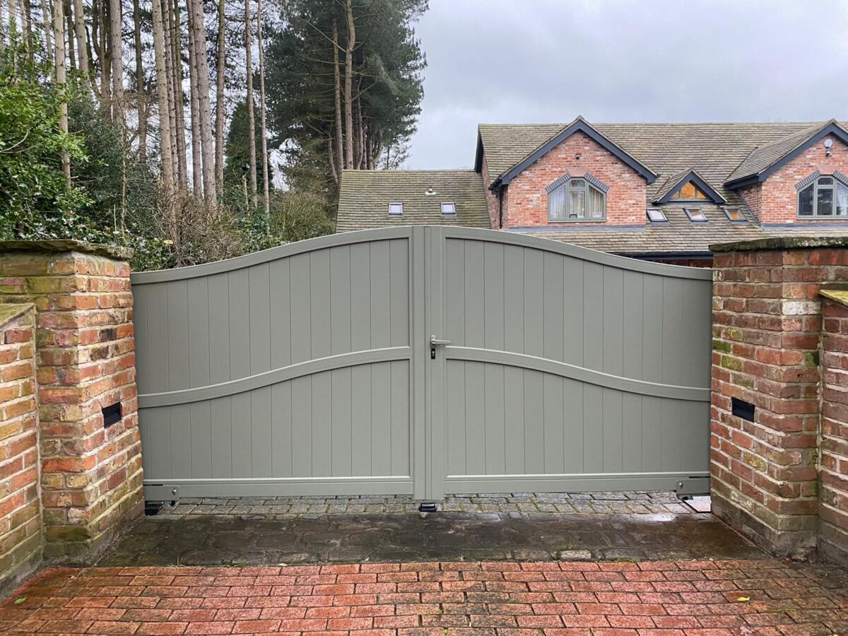 Modern Gates | Horizal Aluminium Gates